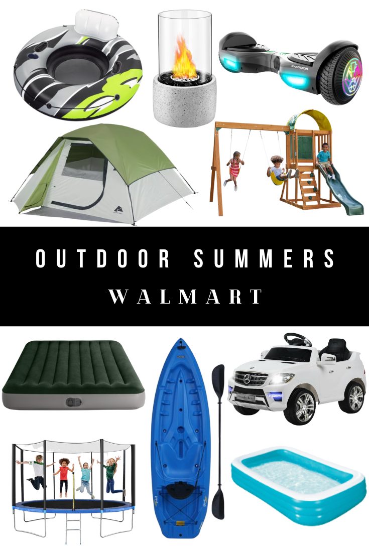 Spend Summer Outdoors with Walmart
