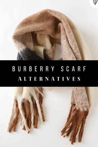 5 Burberry Scarf Look Alikes and Alternatives You Will Love