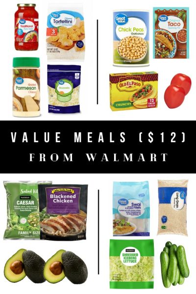 4 Value Meals Under $12 from Walmart