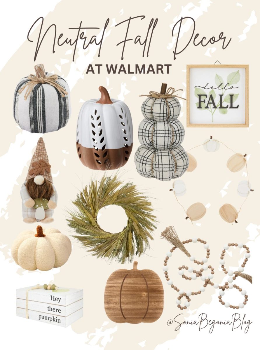 Best Neutral Fall Home Decor from Walmart